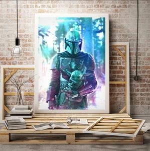 Star Wars | Wall Decor | The Mandalorian And Baby Yoda Poster | Poshmark